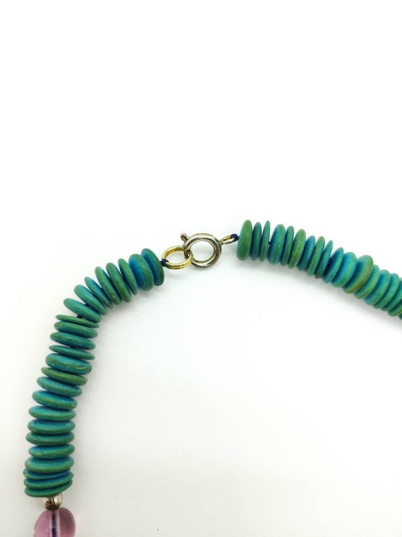 Vintage filigree hand-forged leg bone necklace 1980s … - Gem