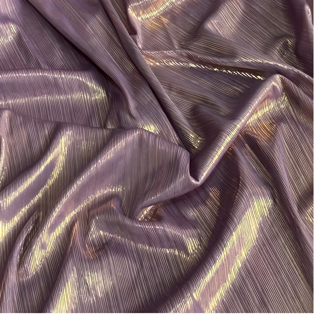Purple Metallic Ribbon Dress | Stage Performance Costume & Photo Shoot ...