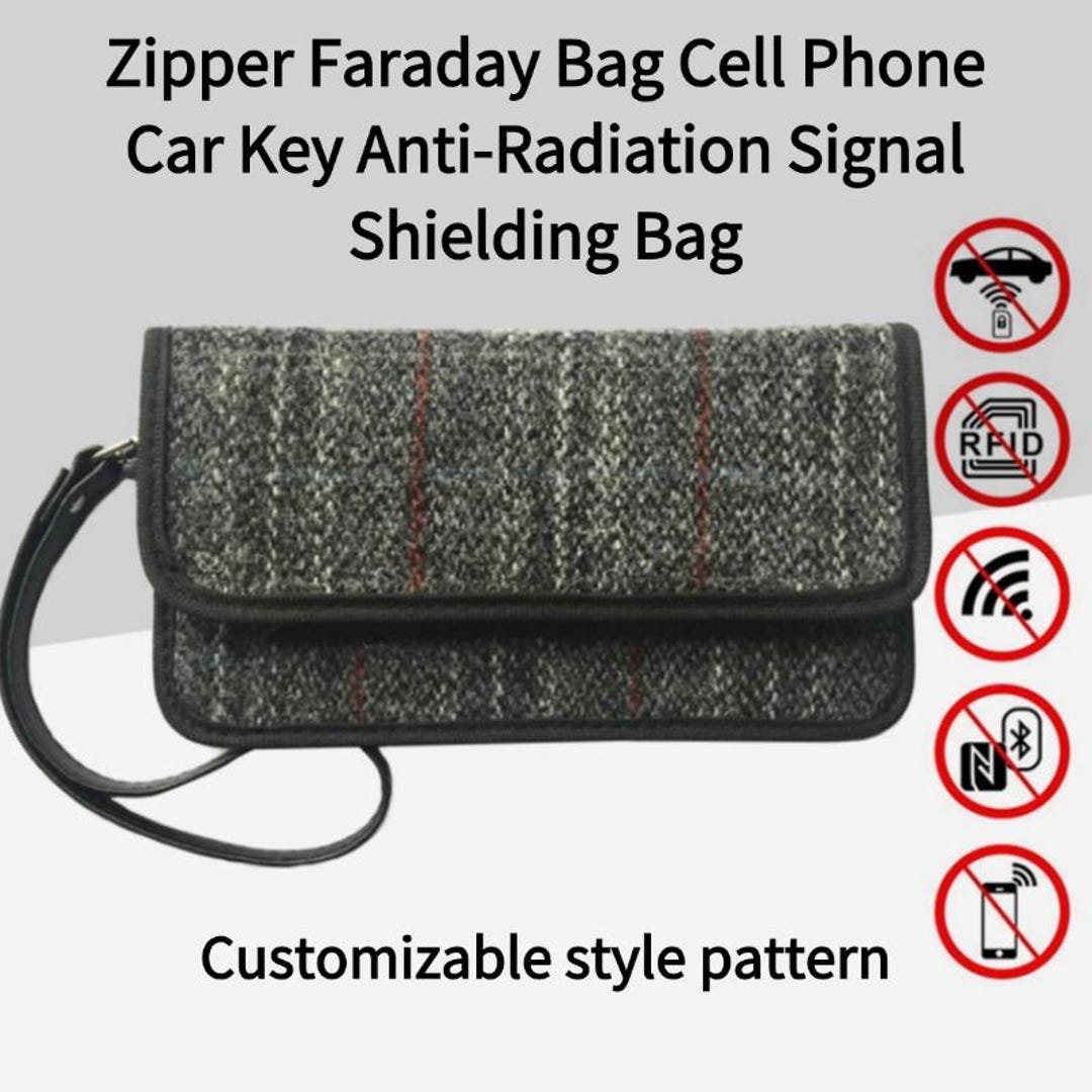 Faraday Bag--diy RFID Blocking Cell Phone, Wallet, Car Key Anti ...