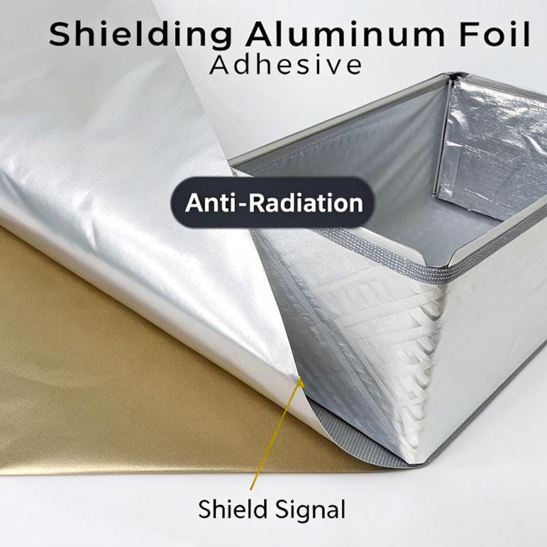 RFID Shielding Aluminium Foil Tape - Emi/nfc Anti-interference, Privacy ...