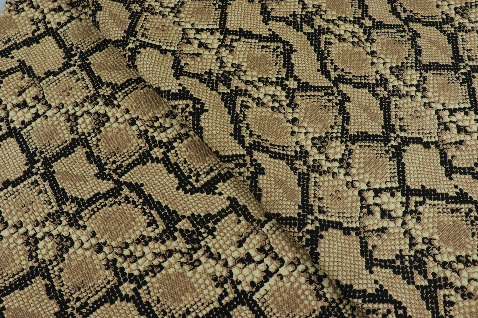 Snake Print Fabric Printed Cotton Fabric Snake Skin Animal - Etsy UK