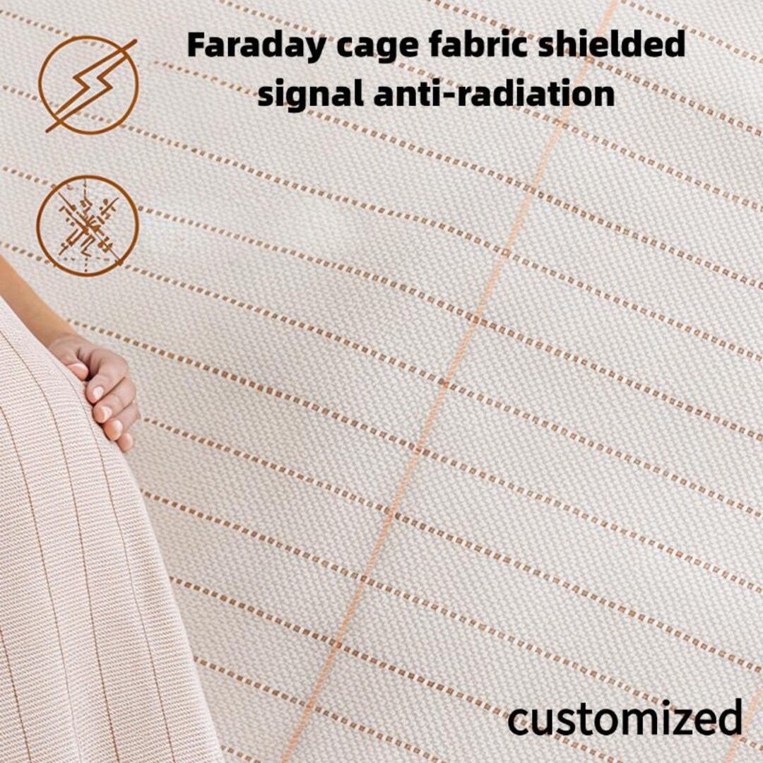 EMF Shielding Copper Mesh Fabric - 0.1mm Wire Faraday Material for ...