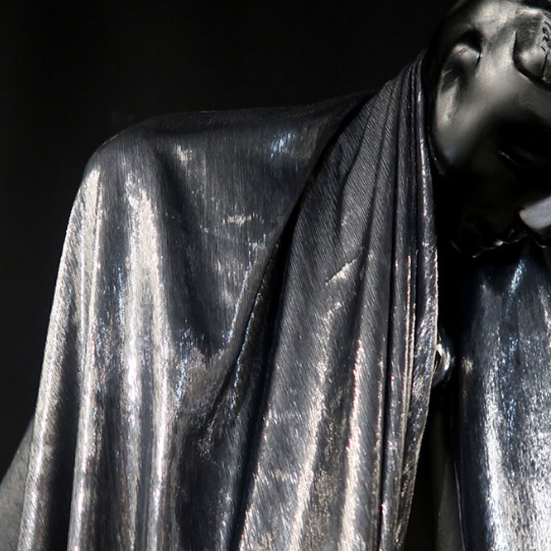 High-end Glossy Metal Reflective Fabric Creative Tassel - Etsy