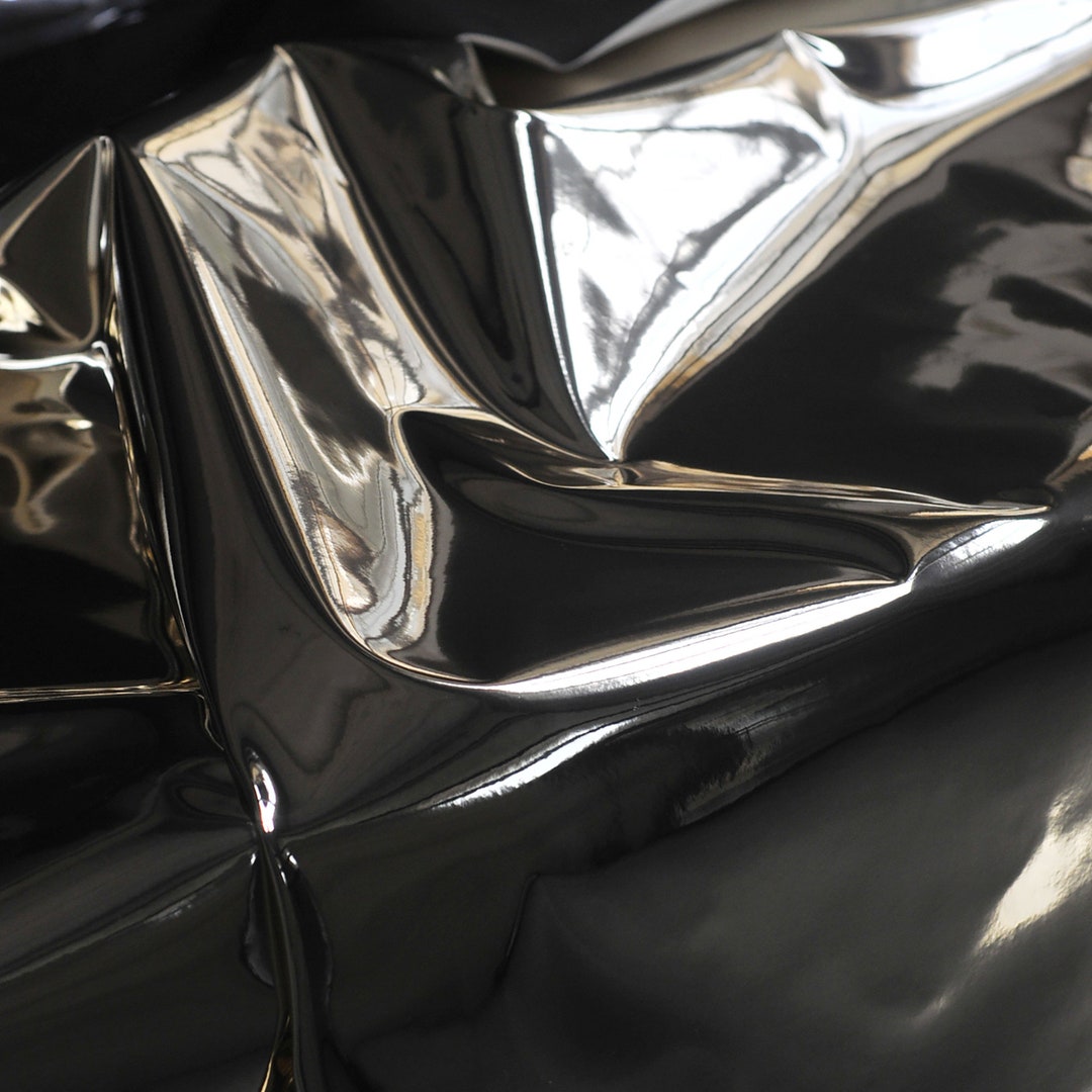 Mirror Reflective Faux Leather Fabric-smooth Mirror Space Suit - Etsy