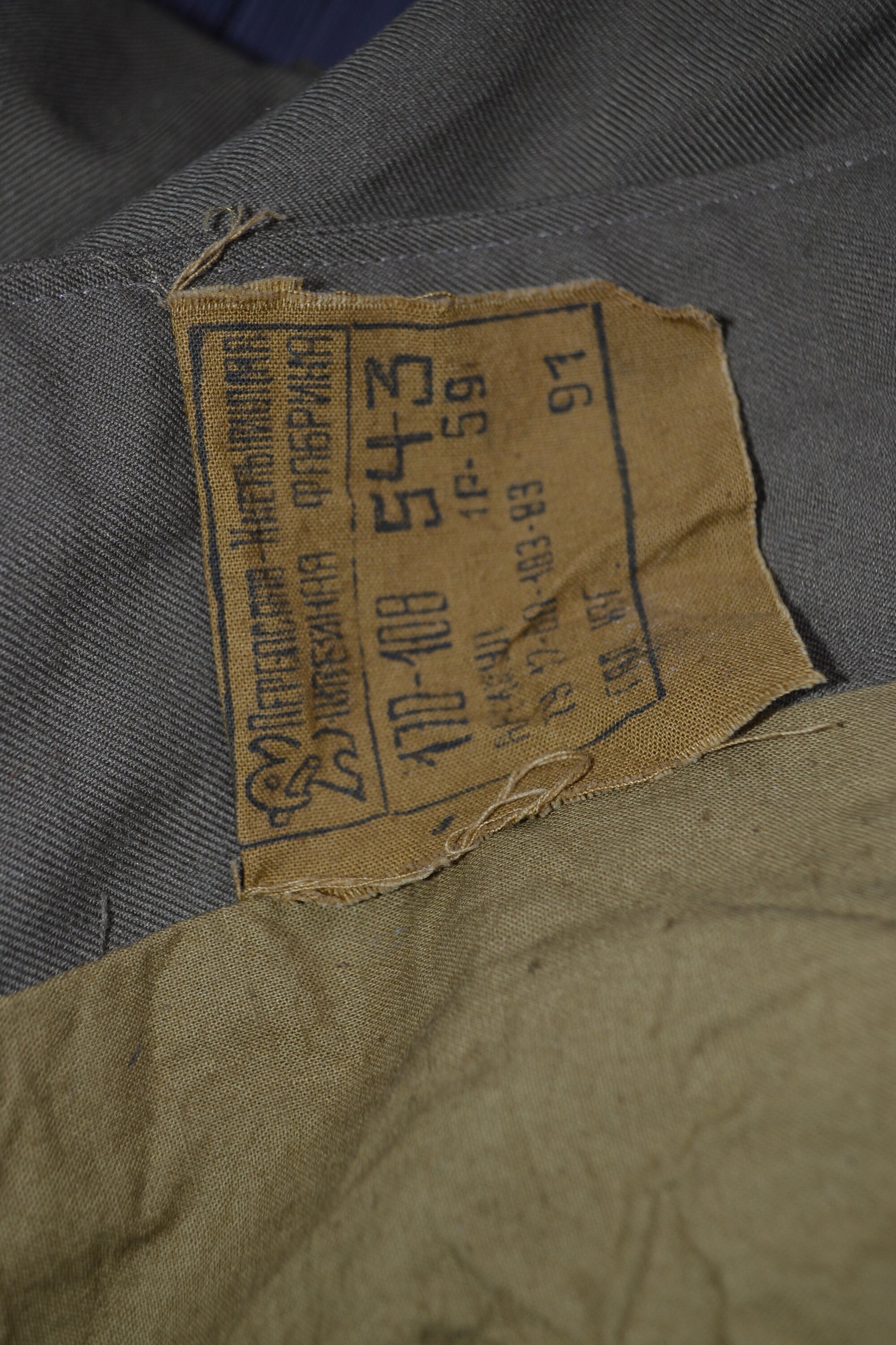 Military Jacket Russian Soldier's Overcoat Winter Soviet Coat Army USSR ...