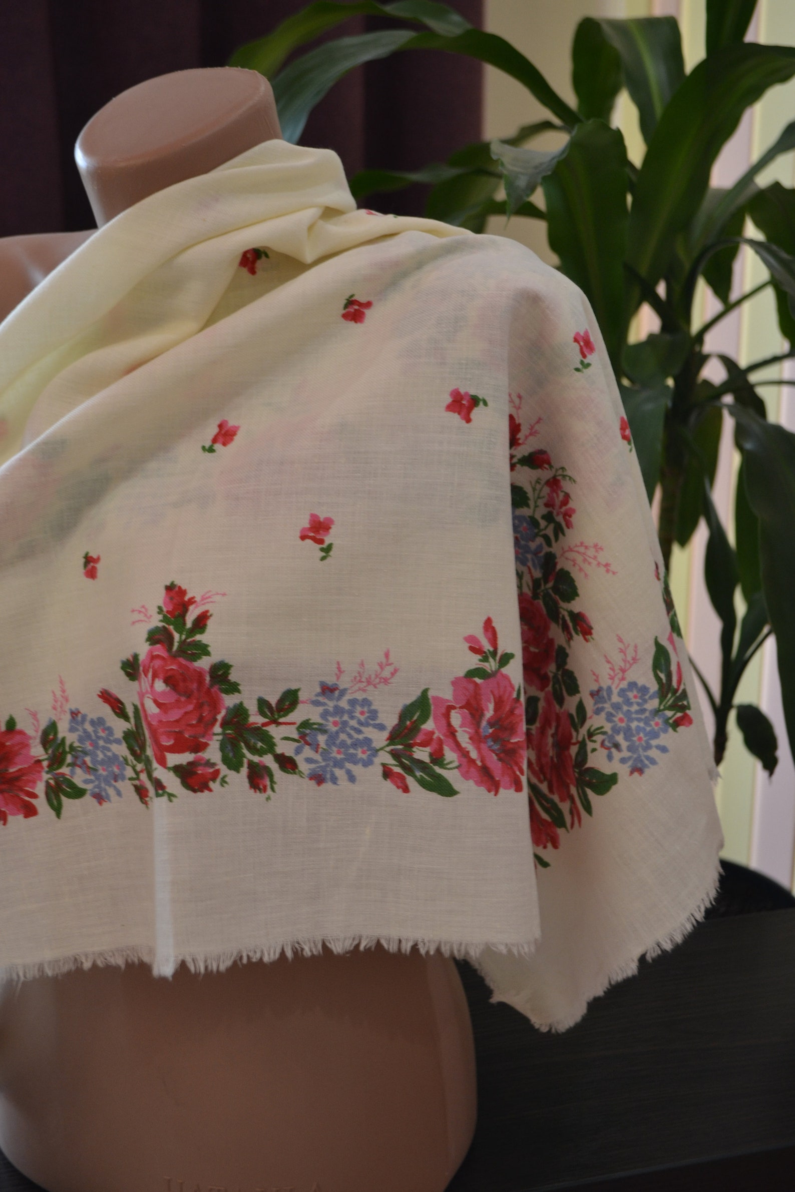 White Scarf Staple Old Scarf Russian Ukrainian Scarf - Etsy