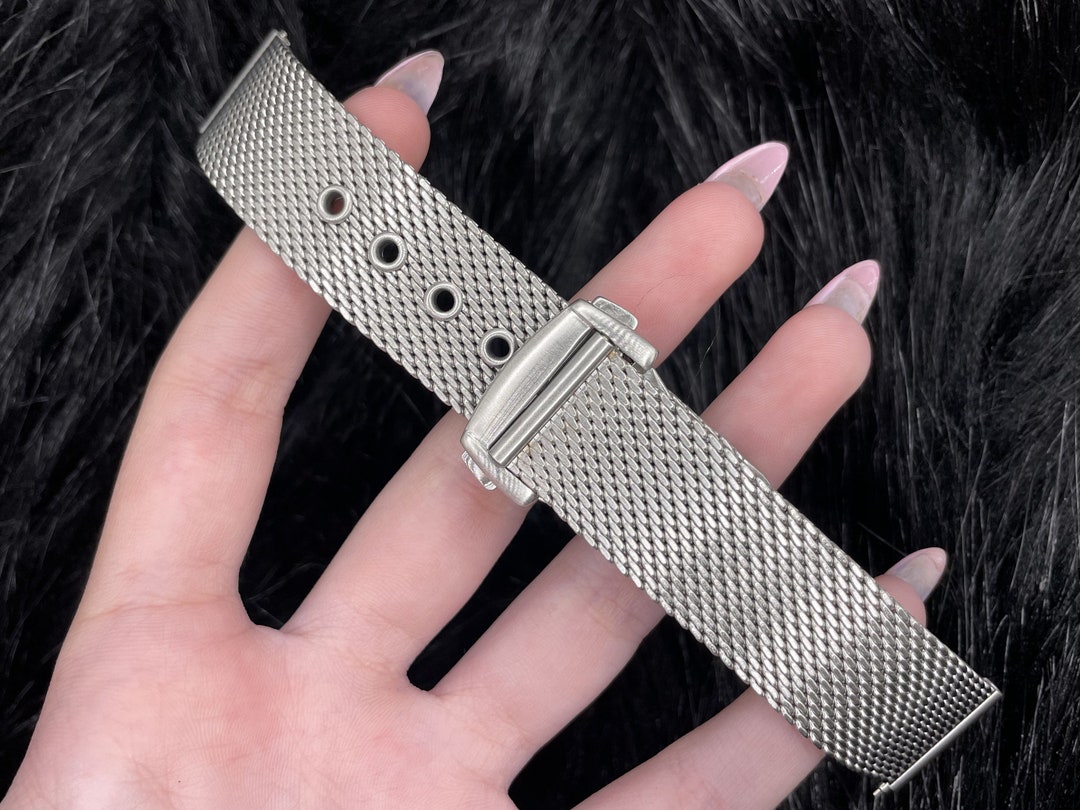 Milanese Mesh Strap Fit for Omega Seamaster 007 James Bond Stainless ...