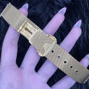 20/22mm Stainless Steel Milanese Mesh Strap Fit for Omega Seamaster 007 ...