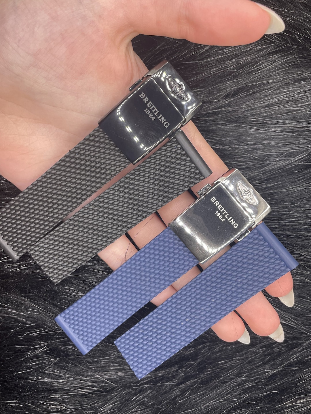 Breitling Strap Replacement Rubber 22mm 24mm - Etsy