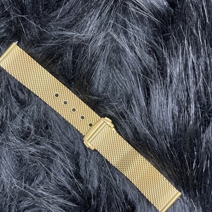 20/22mm Stainless Steel Milanese Mesh Strap Fit for Omega Seamaster 007 ...