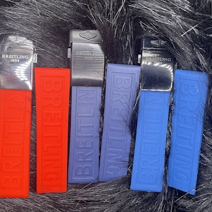 Breitling Watch Strap Replacement Rubber Watch Band Replacement 20mm ...