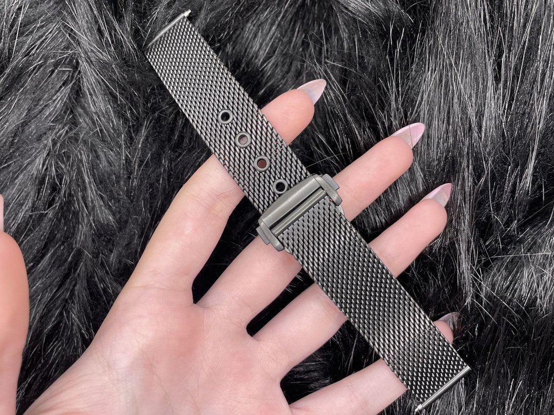 20/22mm Stainless Steel Milanese Mesh Strap Fit for Omega Seamaster 007 ...