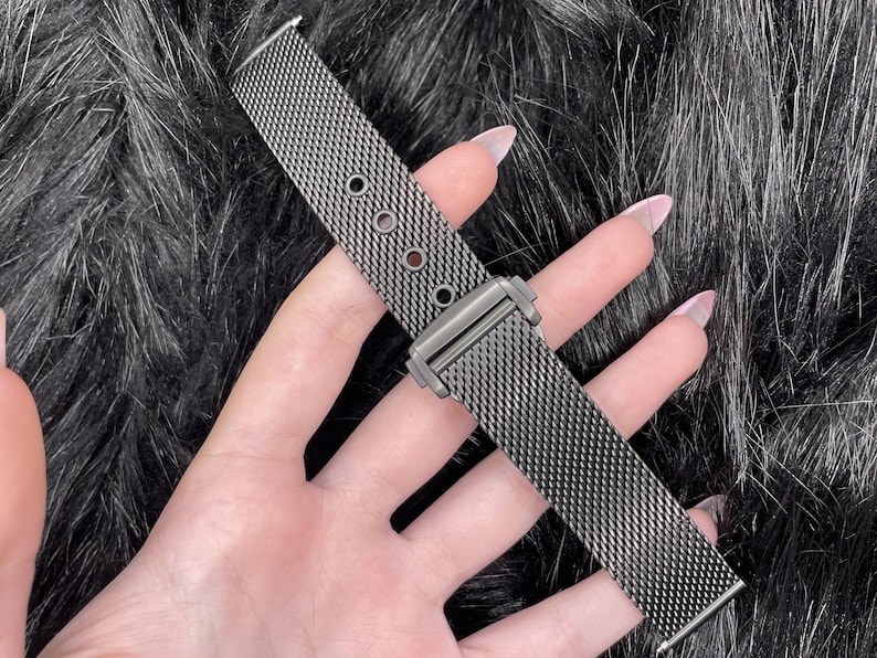 20/22mm Stainless Steel Milanese Mesh Strap Fit for Omega Seamaster 007 ...