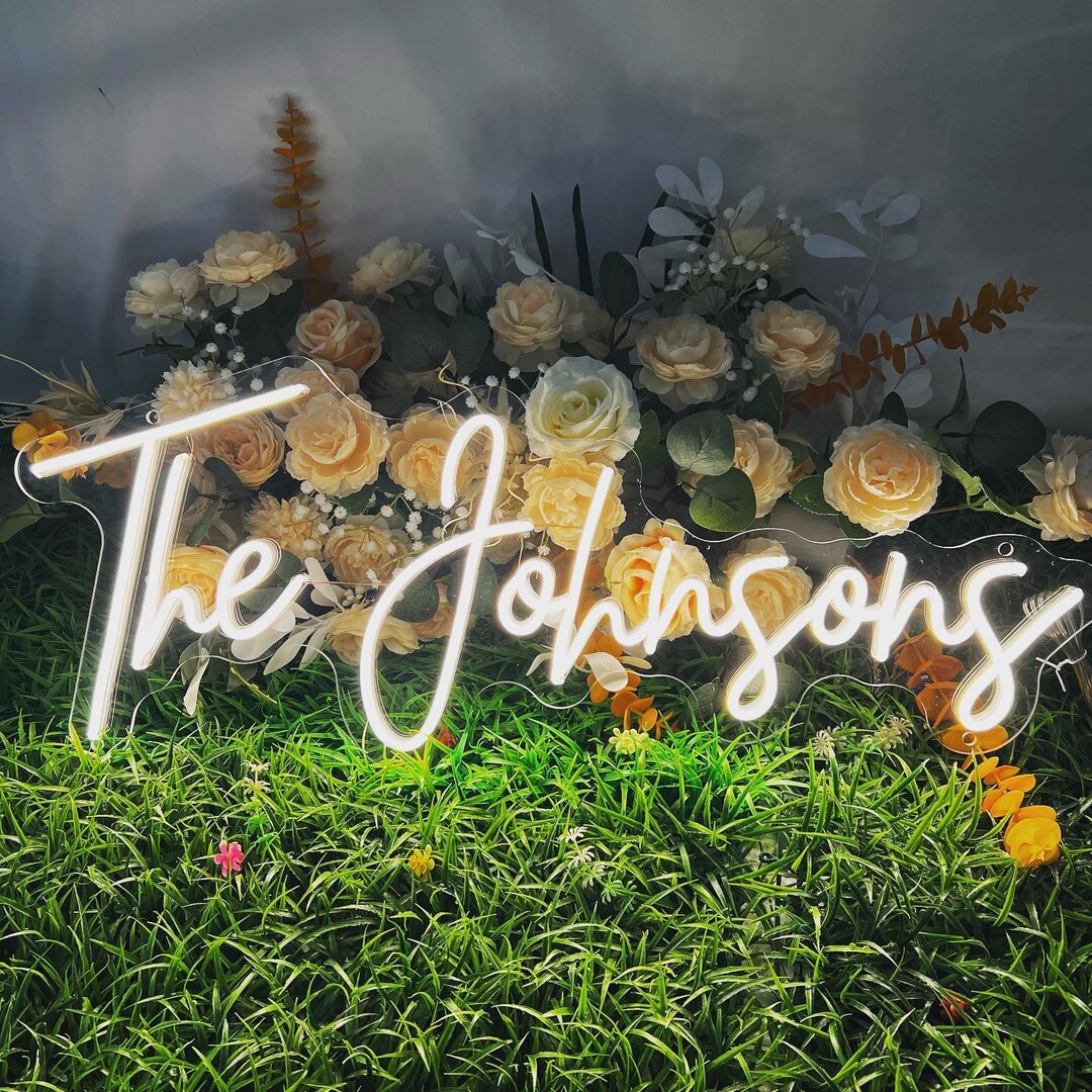 Custom Neon Sign Neon Sign Aesthetic Sign Name Neon Sign Light Neon ...