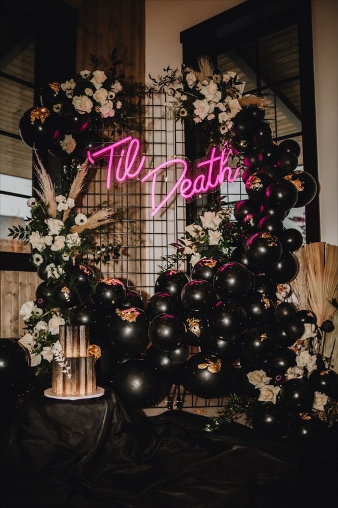 Til Death Neon Sign Wedding Neon Sign Custom Neon Sign Neon - Etsy