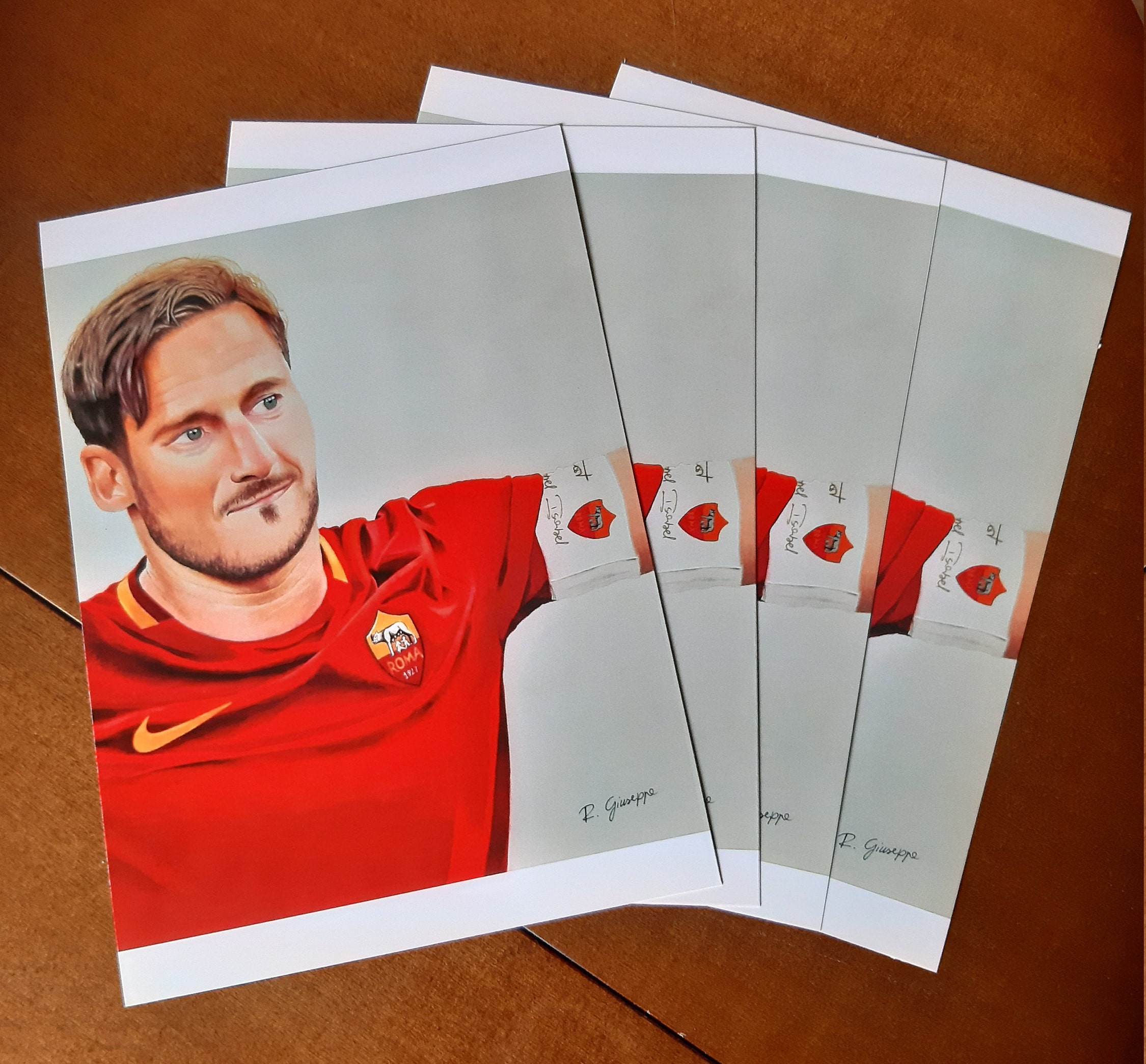 Print of My Original Francesco Totti Drawing - Etsy