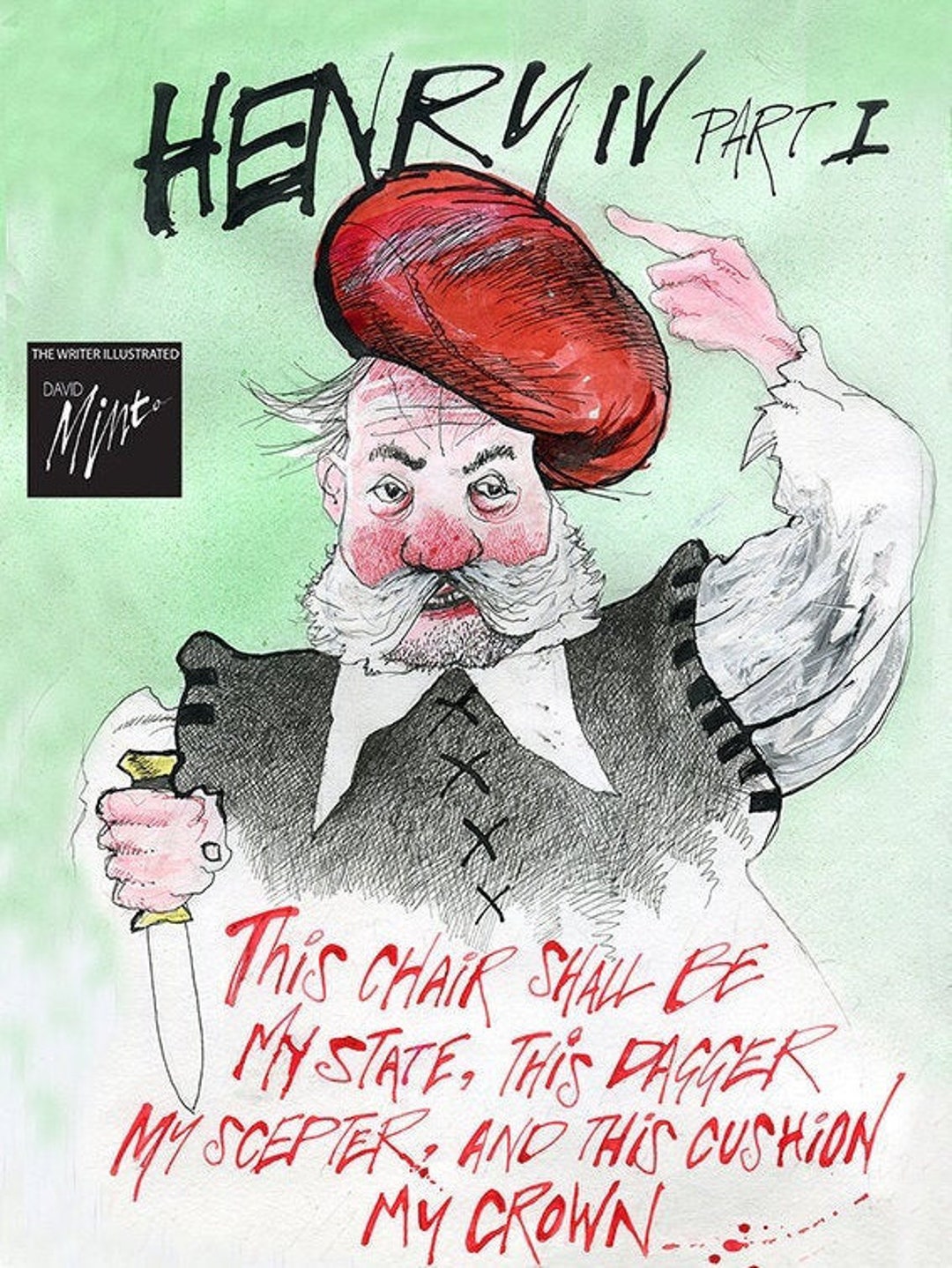 William Shakespeare Signed Print - Quote by Falstaff in Henry IV ...