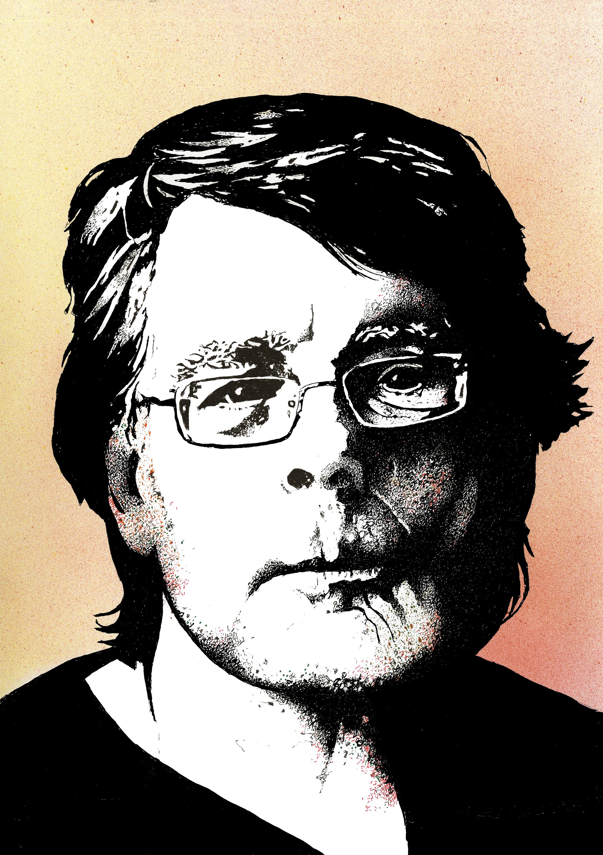 Stephen King Portrait A4 Signed Art Print Literary Print | Etsy