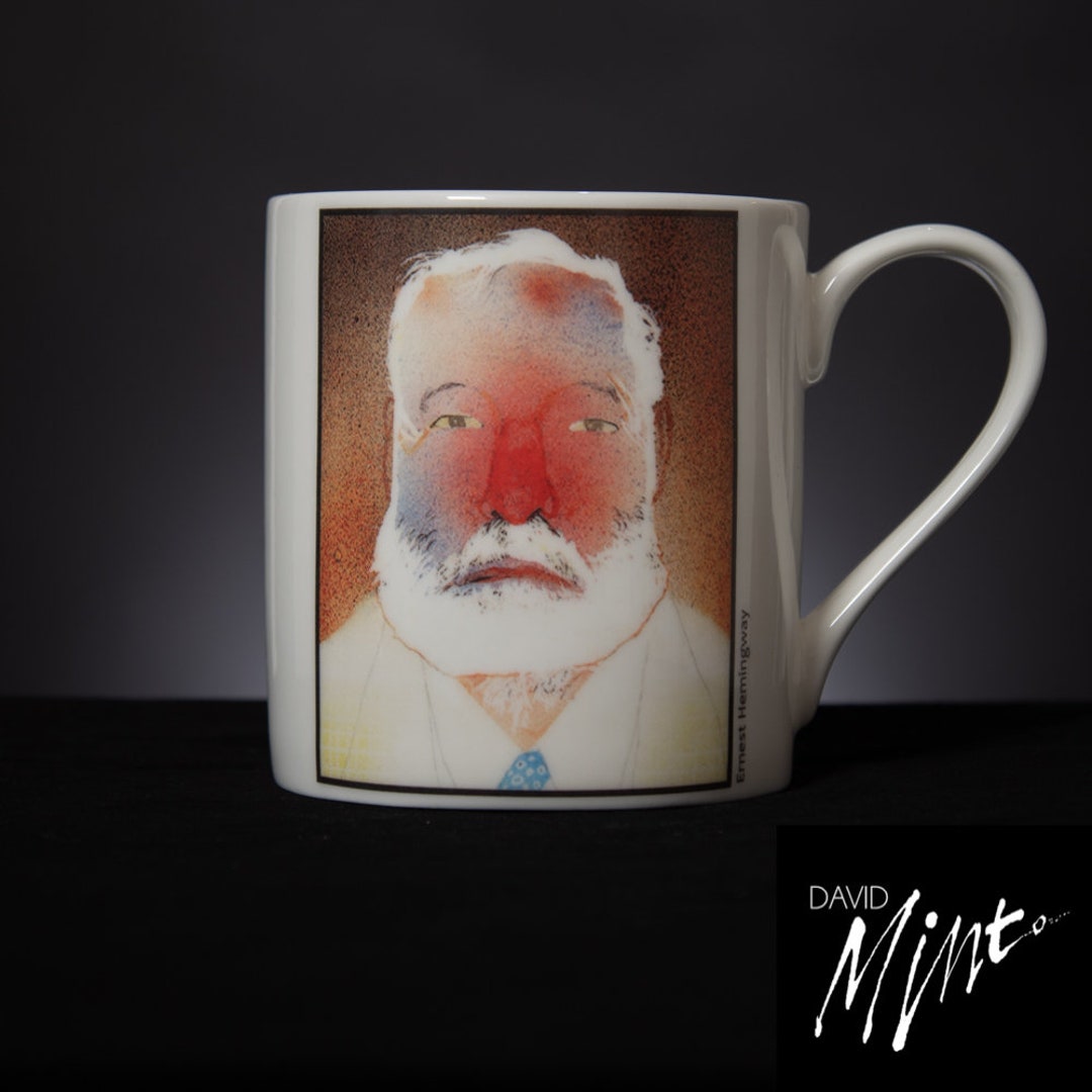 Ernest Hemingway Fine Bone China Mug. the Perfect Gift for Lovers of ...
