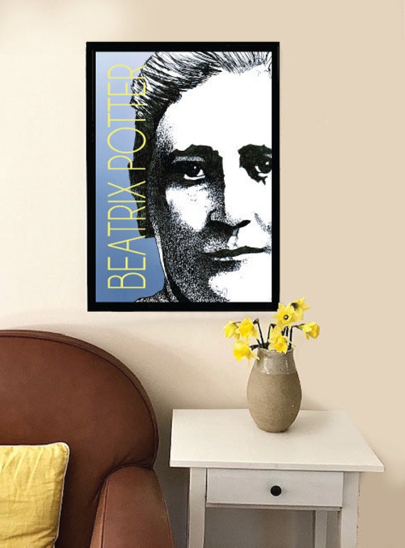Beatrix Potter Author Poster Contemporary A2 Portrait Poster | Etsy