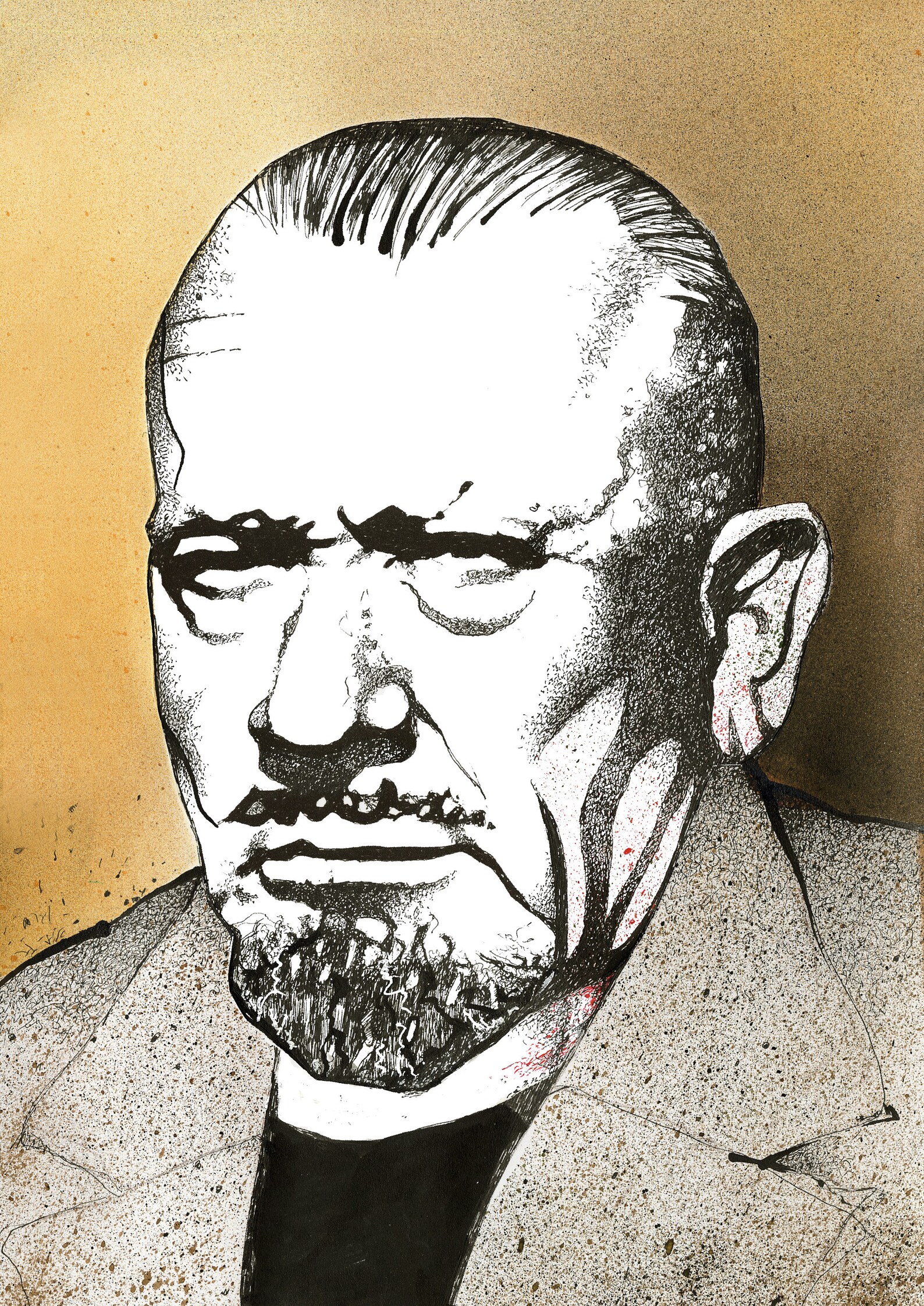 John Steinbeck Portrait A4 Signed Art Print Literary Print | Etsy