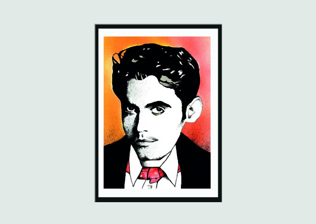 Lorca Portrait - A4 Signed Art Print | Literary Print | Gifts for Book ...