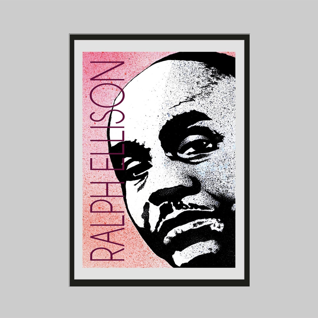 Ralph Ellison Poster - Contemporary A2 Portrait Poster | Literary Print ...