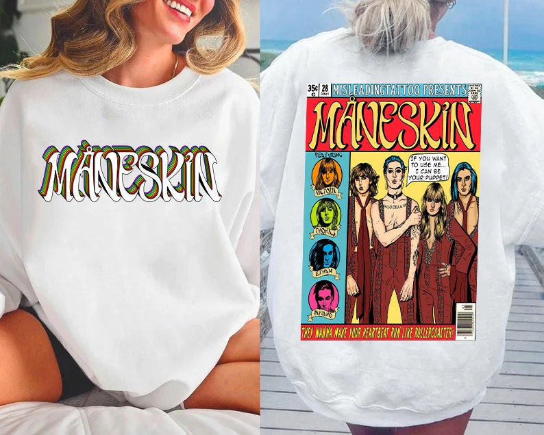 Maneskin Shirt, Italian Music Band Shirt, Maneskin Zitti E Buoni Hoodie ...