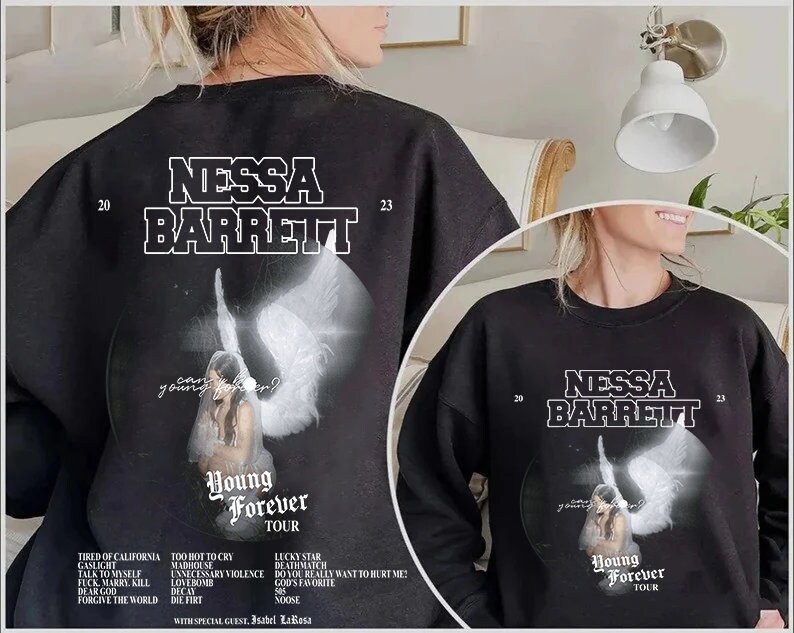 Nessa Barrett Young Forever Tour 2023 Shirt Nessa Barrett Playlist