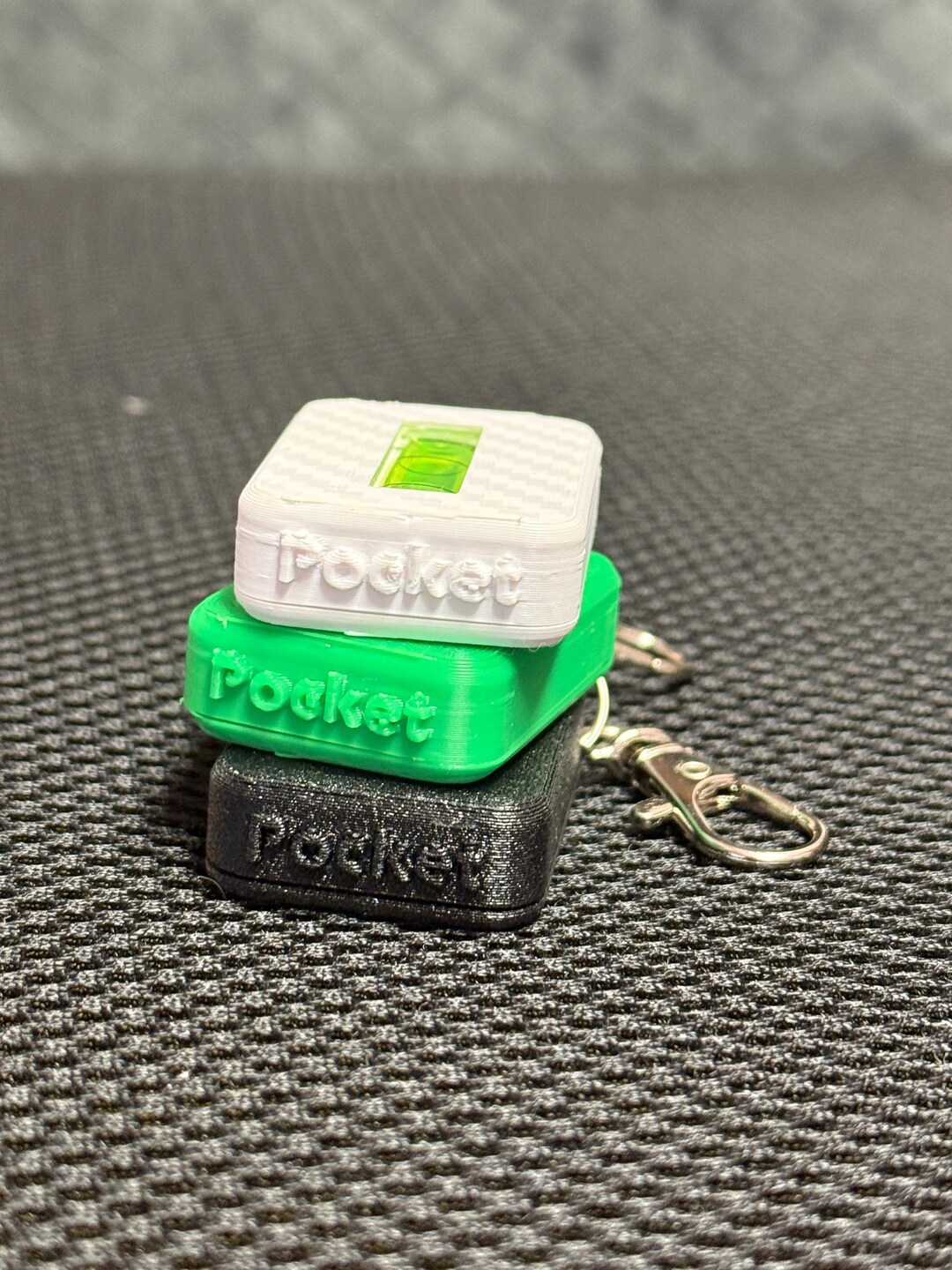Pocket Level Keychain - Mini Bubble Level Tool 3d Printed, Portable ...
