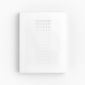 Bang-chan - Printable Handwriting Practice - Digital File - Lettering ...