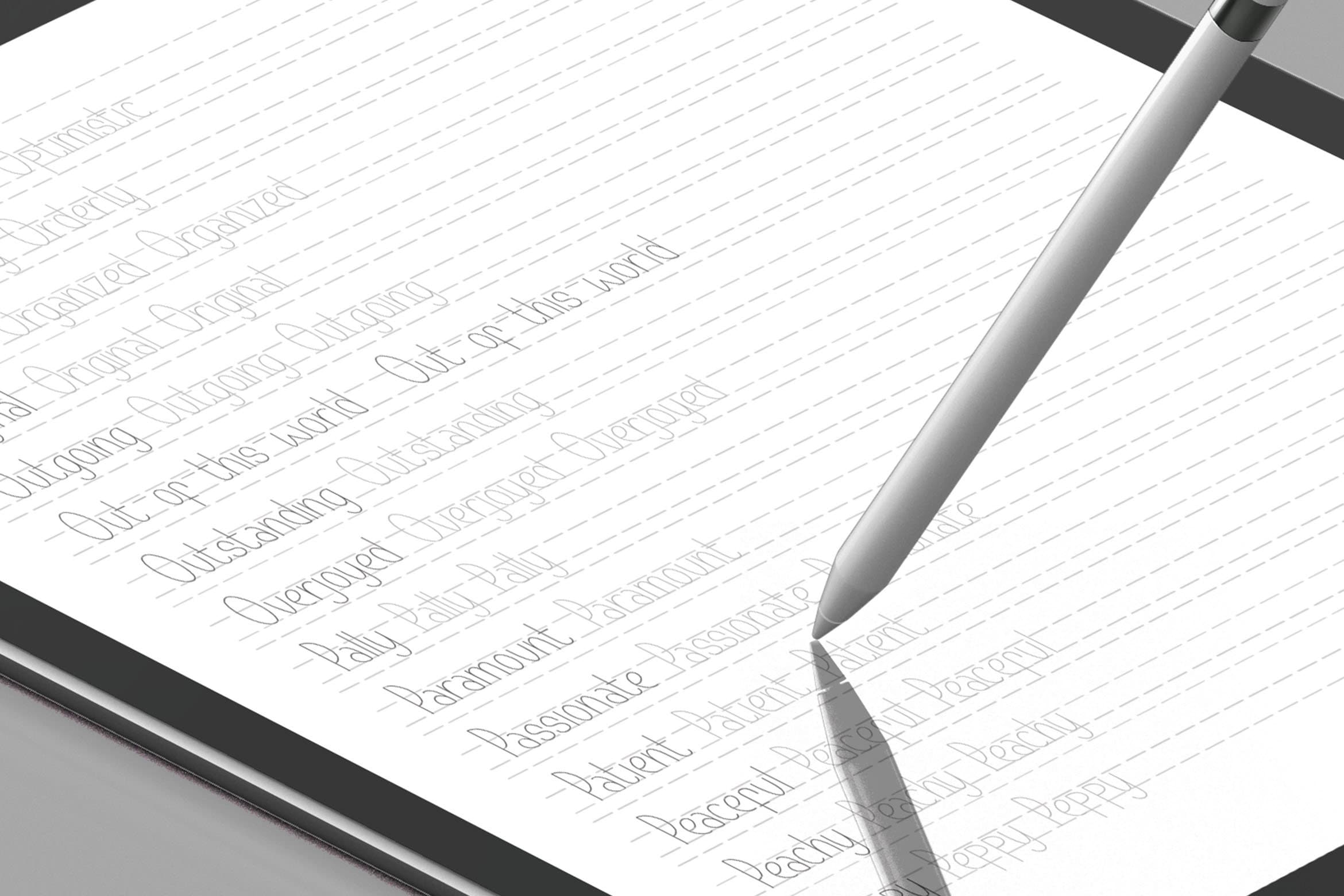 Bang-chan - Printable Handwriting Practice - Digital File - Lettering ...