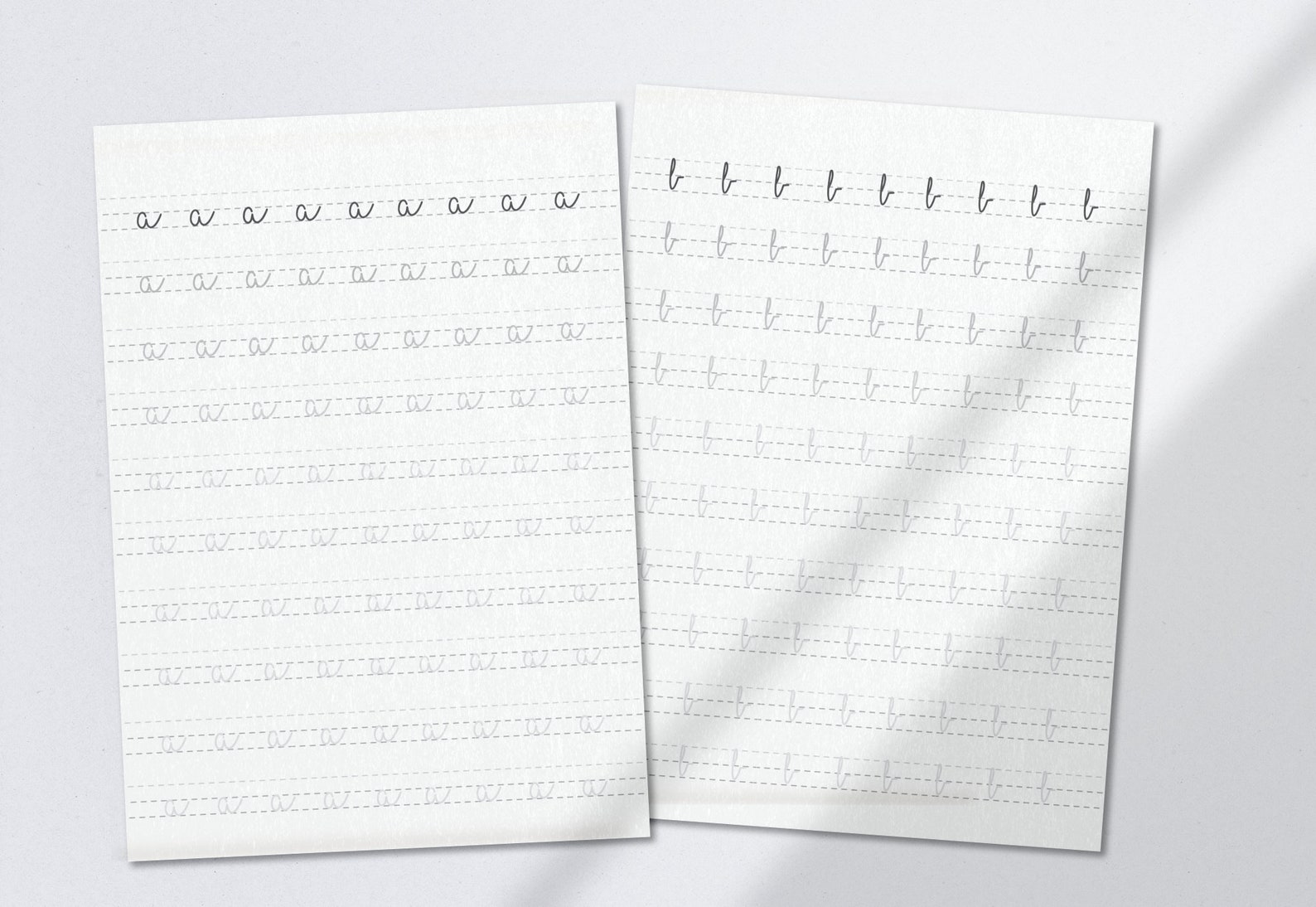 Cursive Upright Adult Working Handwriting Style - Cursive Writing ...