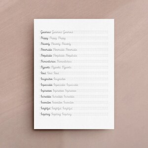 Arasea Bugs - Monoline Cursive - Printable Handwriting Practice ...