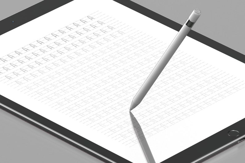 Bang-chan - Printable Handwriting Practice - Digital File - Lettering ...