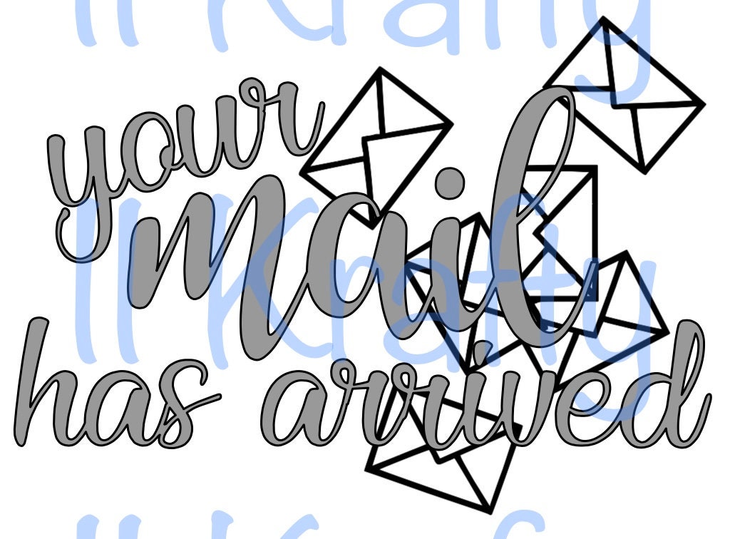 Your Mail Has Arrived SVG - Etsy Your Mail Has Arrived SVG - Etsy