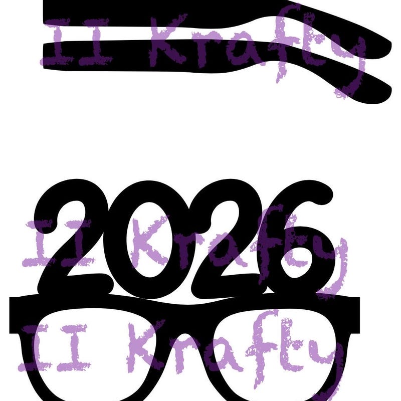 New Years 2026 Glasses - Etsy