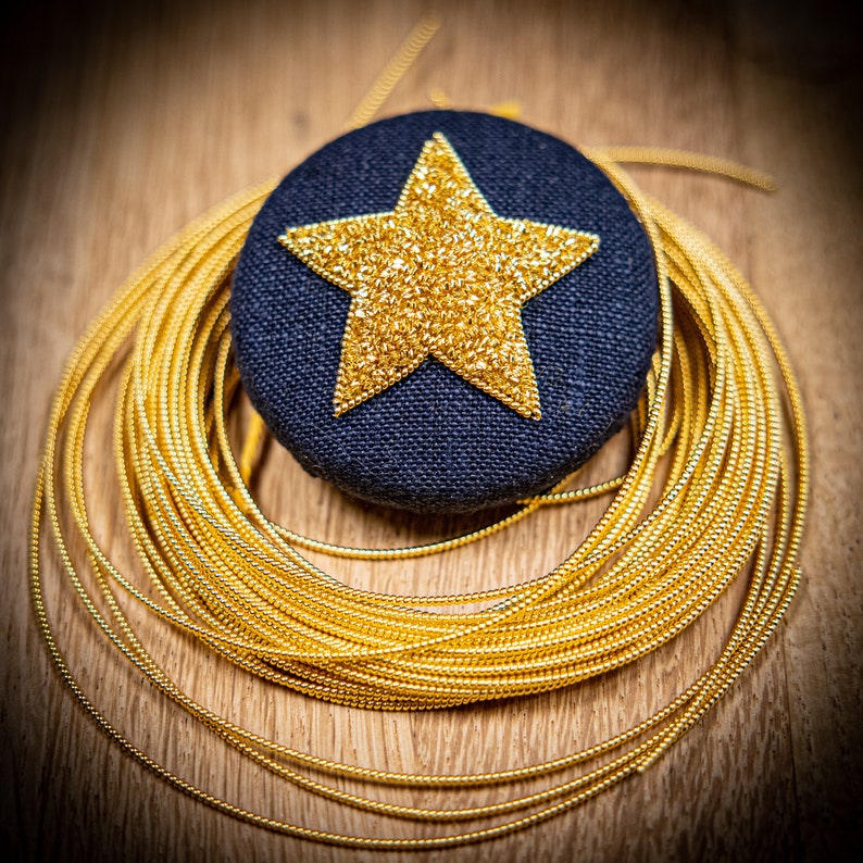 Goldwork Embroidery Kit: Give Yourself a Gold Star - Etsy