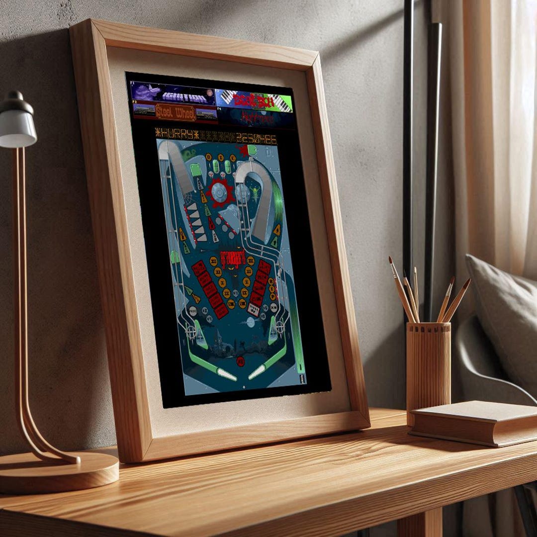 Pinball Dreams - Pixel Art Posters Inspired by Amiga Commodore Game ...