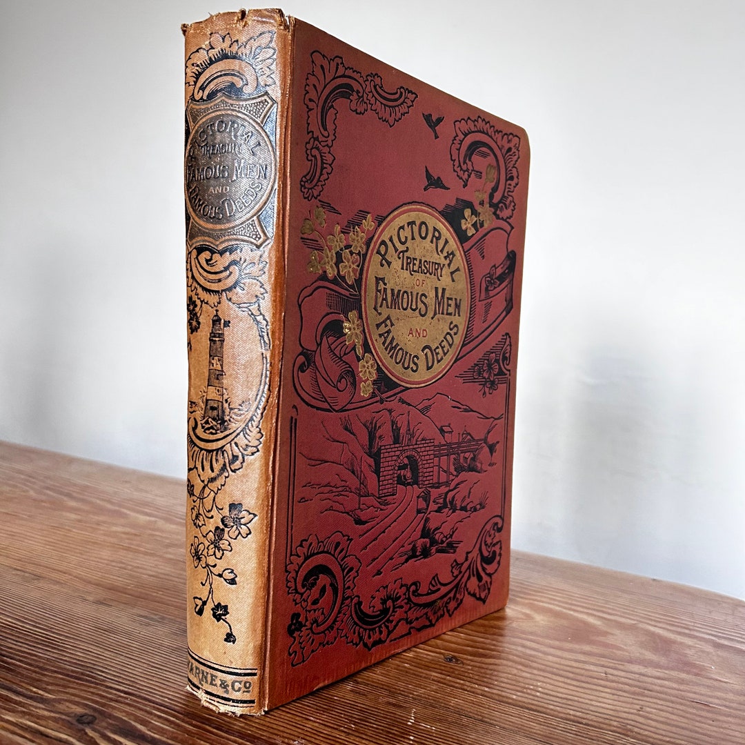 Pictorial Treasury of Famous Men and Famous Deeds Published Frederick ...