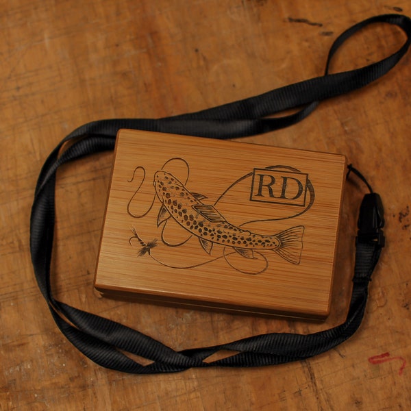 Wooden Fly Box - Etsy