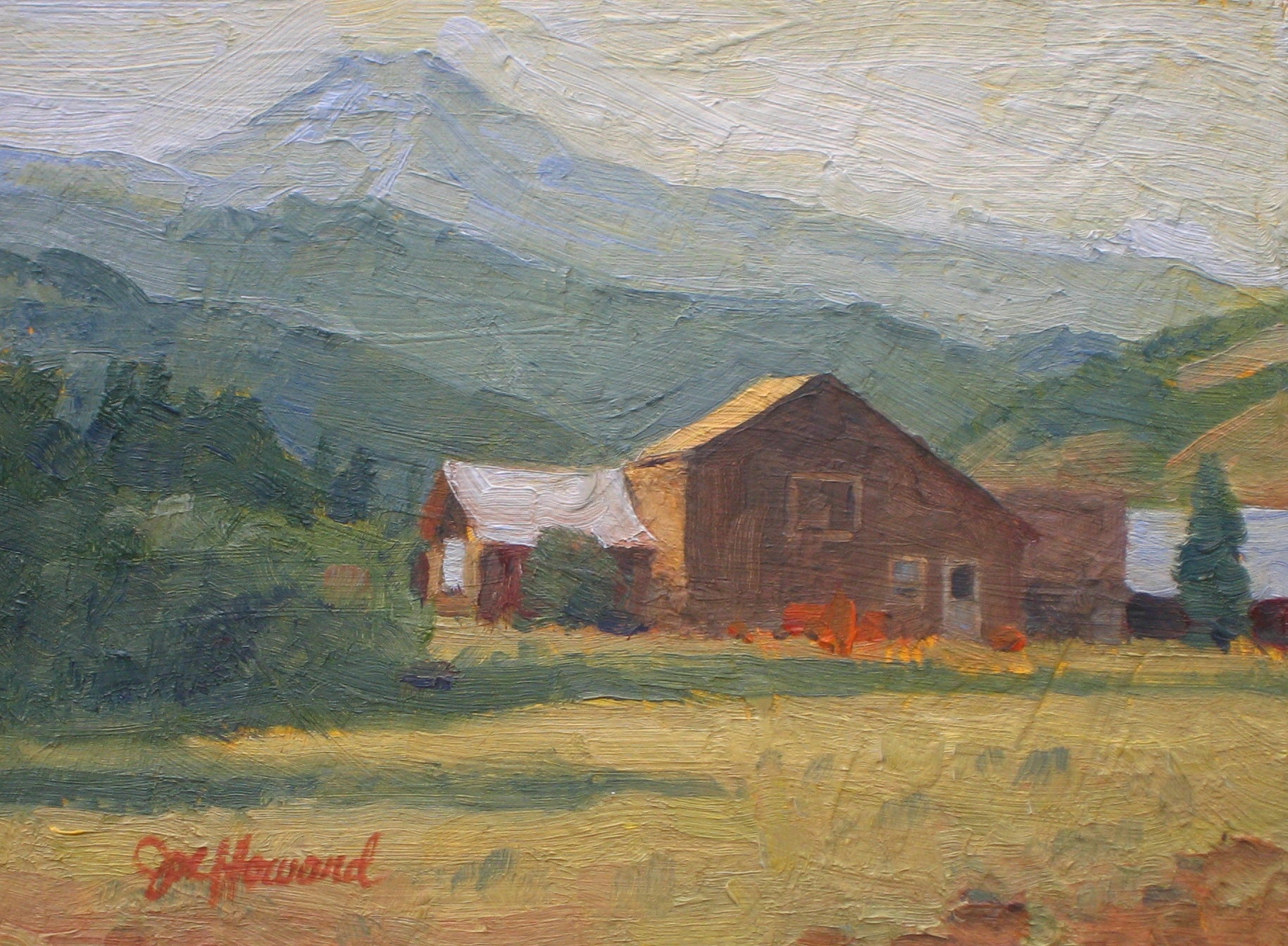 Mount Adams - Original Oil Painting - Etsy