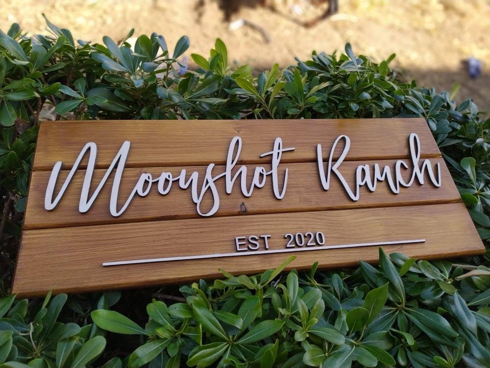 Personalized custom wood bar Sign Wooden Bar Decor Business | Etsy