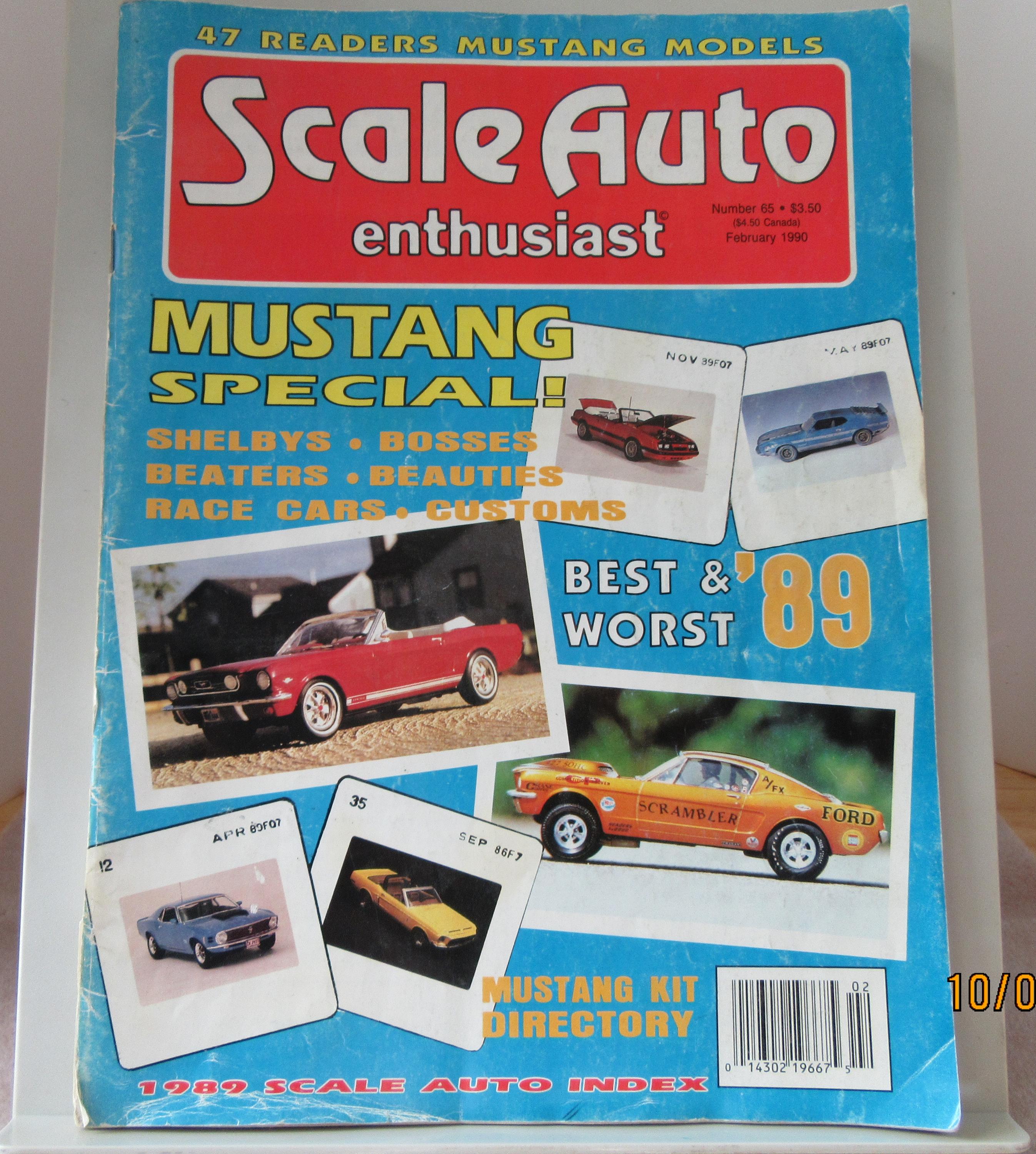 1990 Scale Auto Enthusiast – Mustang Special – Magazine Back Issue - Etsy