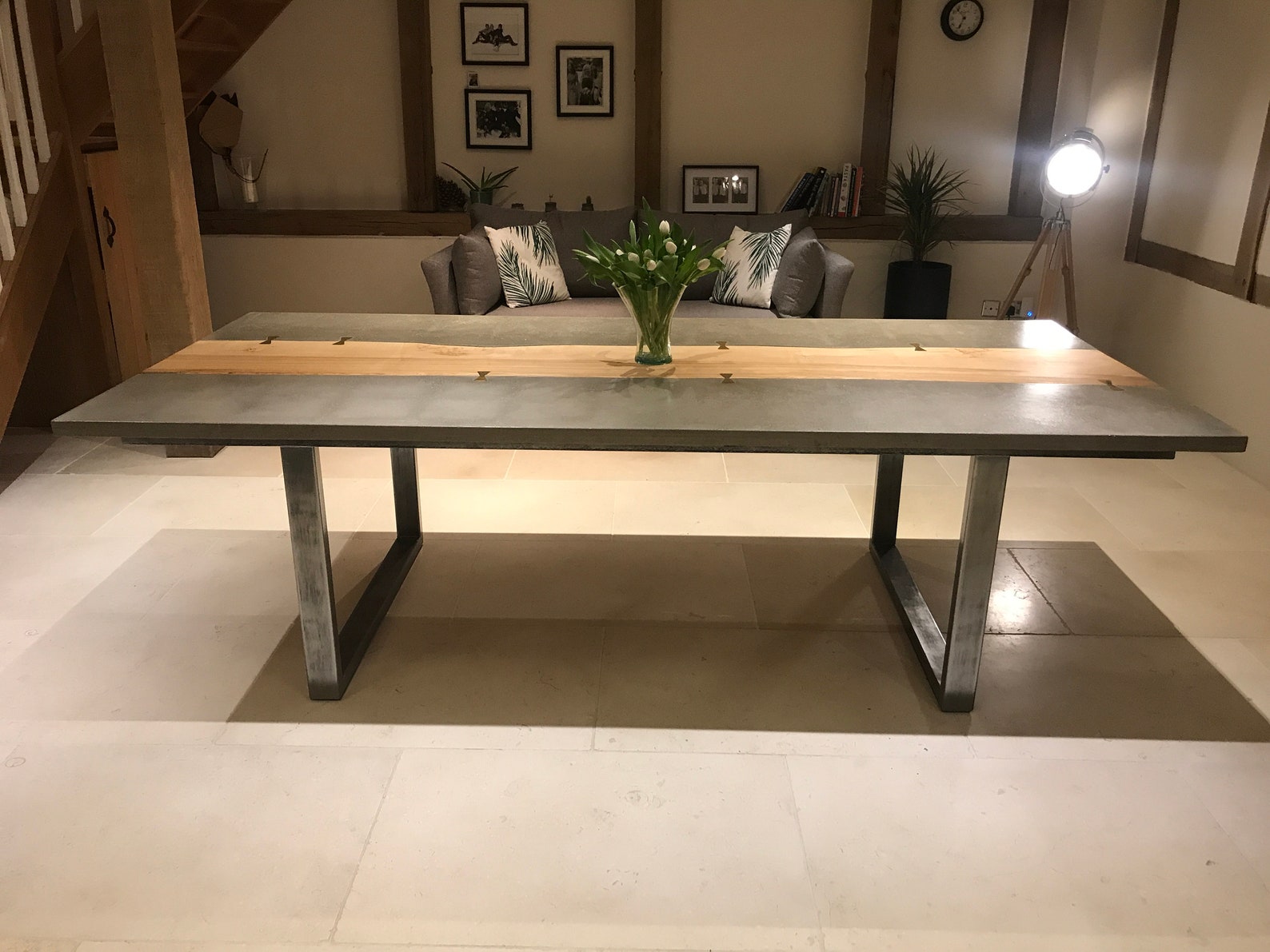 Handcrafted Unique Table Designs Using Wood and Concrete. - Etsy