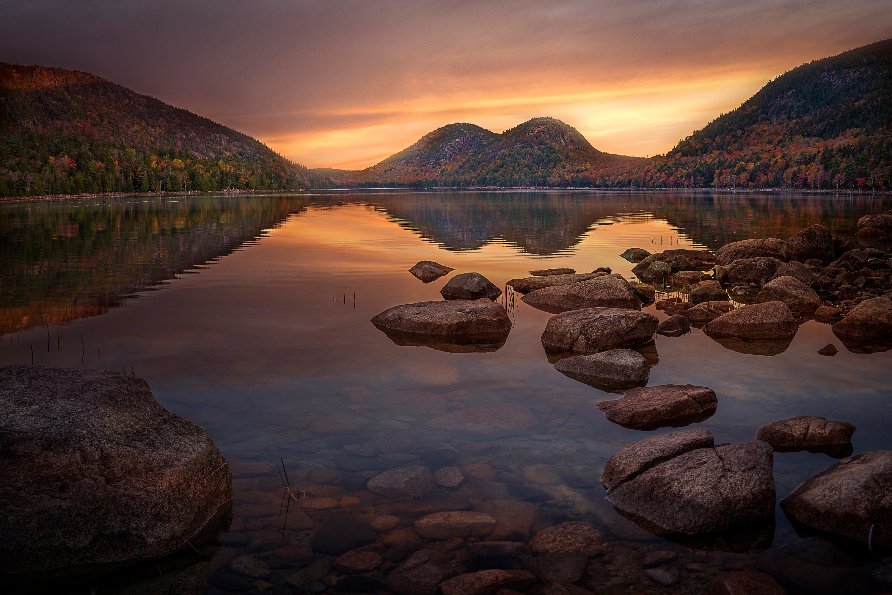 Jordan Pond Acadia National Park - Etsy.de