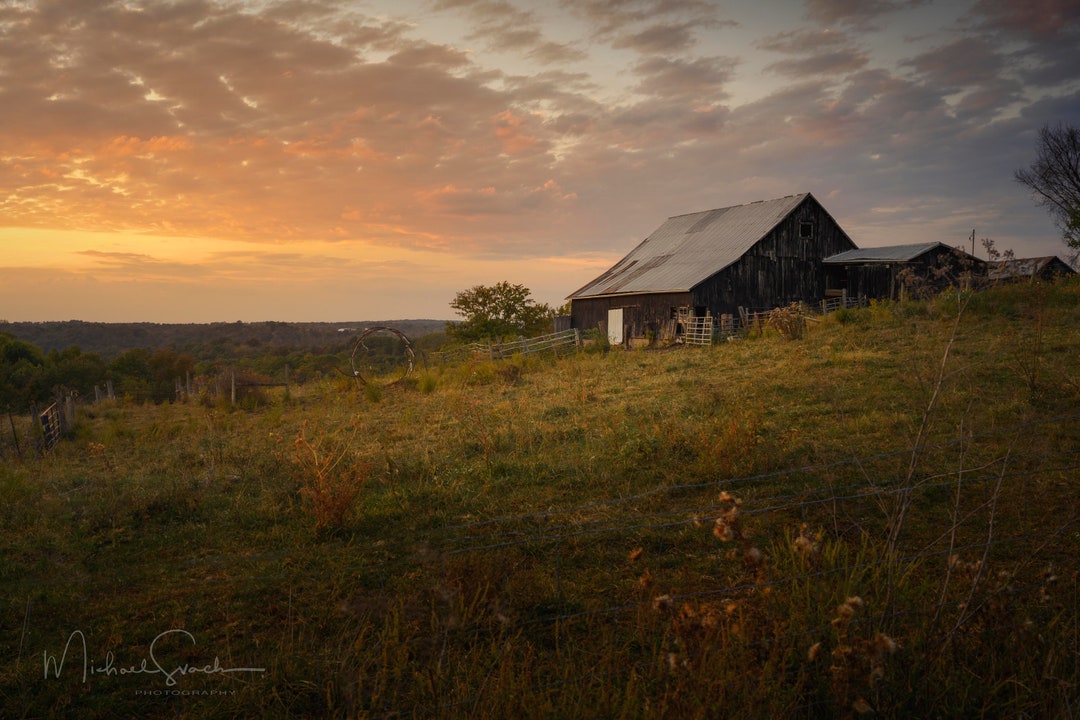 Kentucky Barn, Rural Kentucky, Kentucky Fine Art Print - Etsy