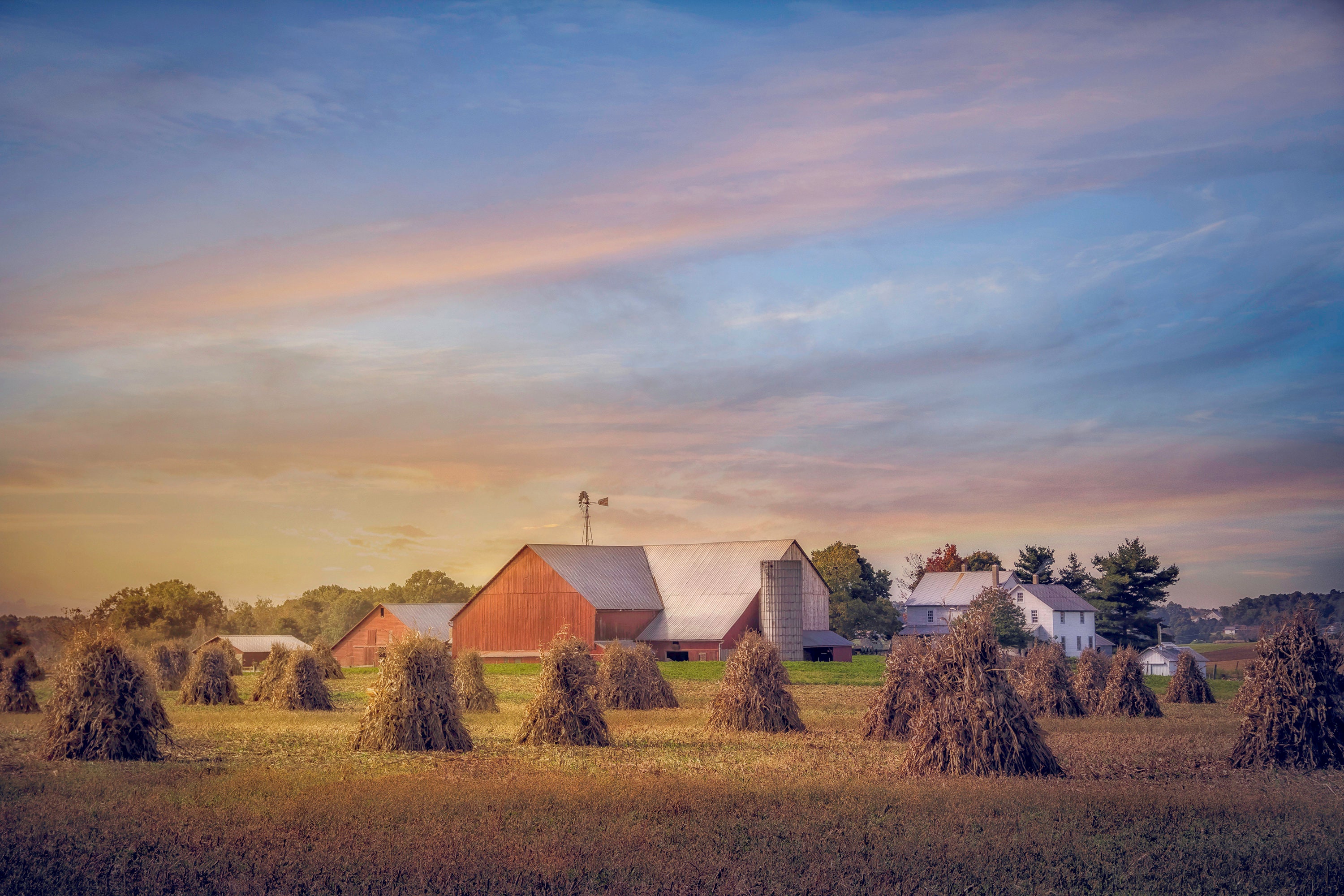 Holmes County Barn in Amish Country - Etsy