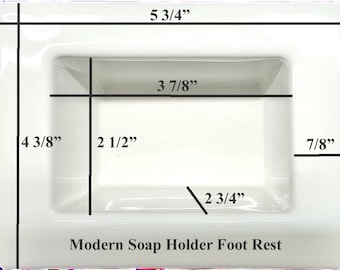 1 Compartment Sanitary Tile Recessed Ceramic Shower Niche - Etsy