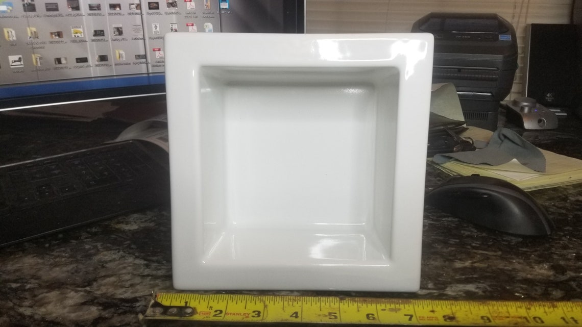 Modern 8x8 Shower Shampoo Recessed Niche Box - Etsy